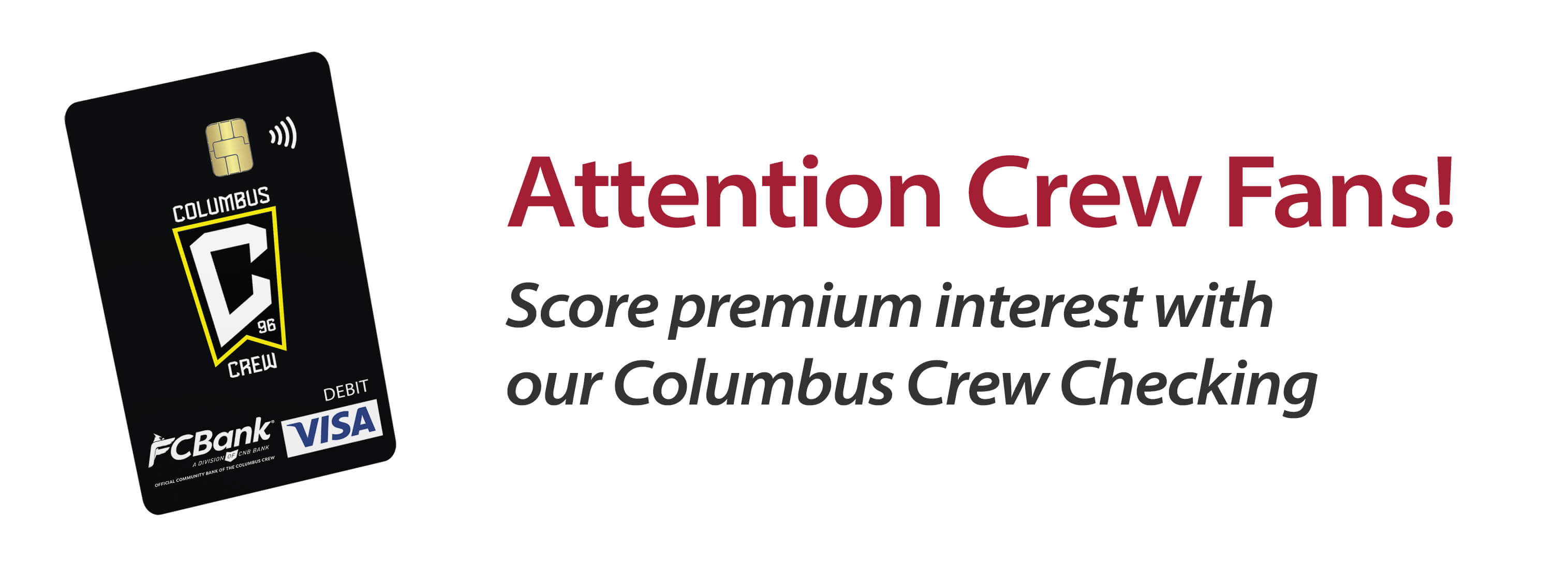FCBank - Columbus Crew Checking